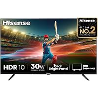 Hisense 108 cm (43 inches) E6N Series 4K Ultra HD Smart LED Google TV ...