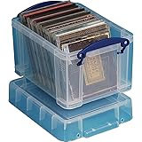 Really Useful Plastic Storage Box 9 Litre Clear : Amazon.co.uk: Home & Kitchen