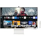 SAMSUNG 32-Inch M8 (M80D) Series 4K UHD Smart Monitor with Streaming TV, Speakers, HDR10+, AI ...