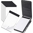 10PCS Mini Pocket Notepad Holder Small Pocket Notebook Set Included ...