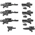 Brickarms Star Wars™ Blaster Pack Galactic Civil War | 8-Piece | Custom ...
