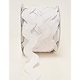 Bertie's Bows White 7mm RIC Rac Trim on a 3m Length (Cut from a roll ...