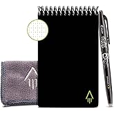 Rocketbook Reusable Digital Notebook - Smart Notepad A5 Black ...