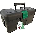 raaco Toolbox 17“, Werkzeugkoffer leer aus Kunststoff, 22,3 x 44,2 x 22 ...