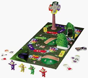 Teletubbies Teletubbyland Game with 3-D Moving Windmill Spinner ...