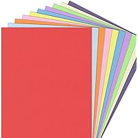 10 Colours, A4 120gsm Coloured Art Paper - Assorted Pack, 100 sheets ...