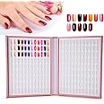 216 Colors Nail Gel Color Card, Nail Color Chart Display Chart Book ...