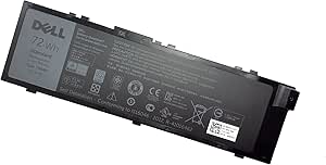 GENUINE ORIGINAL DELL PRECISION 7510 7710 Battery 72WHR: Amazon.co.uk ...