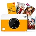 Kodak PRINTOMATIC Digital Instant Print Camera (Yellow), Full Color ...