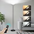 OUTON LED Uplighter Floor Lamp 30W 3000LM, Bright Modern Torchiere ...