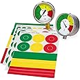 Pressure Gauge Marking Sticker Kit - Transparent sticker set for meters ...