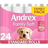 Andrex Family Soft Toilet Tissue 72 Rolls (Previously Andrex Gentle ...
