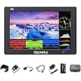 Feelworld T7PLUS Monitor de Campo DSLR de 7 Pulgadas con Batería F550 ...