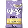 Wagg Senior Complete Dry Dog Food Chicken & Rice 15kg - 28% Meaty ...