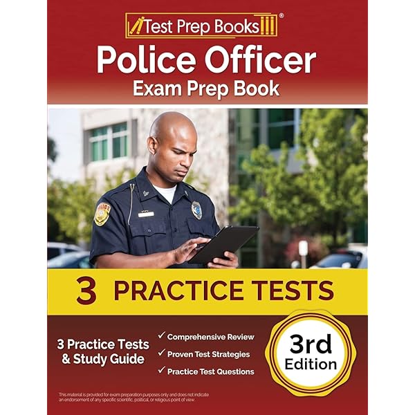 Police Officer Exam Study Guide 20212022 Exam Preparation Book With