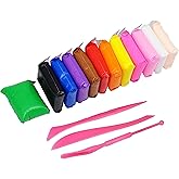 Air Dry Super Clay 12 Pcs Colors Colors Air Dry Clay. Super Light Dry ...