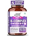 The Body Reserve Vitamin B Complex Tablets- 120 Veg Tablets 100% Rda Of ...
