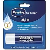 Vaseline Lip Therapy Stick | Original Petroleum Jelly Vaseline Lip Balm for Soft Lips | 4.8g ...