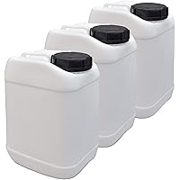 plasteo® 10 Liter Weithals Kanister (Verschluss 96 OV-A) | Lebensmittelecht | Tragbar und Robust ...