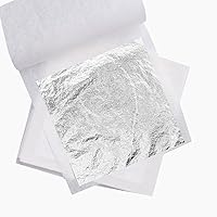 Genuine Edible Silver Leaf 25 sheets 80 x 80mm : Amazon.co.uk: Grocery