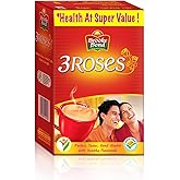 Brooke Bond 3 Roses Dust Tea, 500gram Carton, Black tea : Amazon.in ...