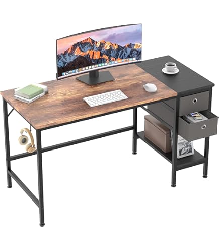 Solid Mango Wood Computer Desk Casa Bella Handcrafted All Wood