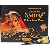 Buy Amina Instant Mehendi Cone | Tattoo Mehndi | Color Paste | Outline ...