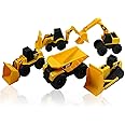CAT Mini Machine Caterpillar Construction Truck Toy Cars Set of 5, Dump ...