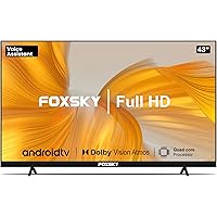 Foxsky 109 cm (43 inch) Frameless Series Full HD LED Smart TV FS43GATV ...