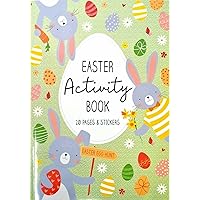 (2 Pack) Easter Activity Book for Kids – A4 Fun & Educational Puzzle ...