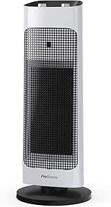 Pro Breeze® 2000W Ceramic Tower Fan Heater - Energy Saving Electric ...