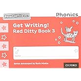 Read Write Inc. Phonics: Get Writing! Red Ditty Book 1 Pack of 10 ...