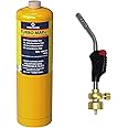 Blow Torch and 1x Mapp Gas Bottle - Gas Torch with Map Plus Pro ...