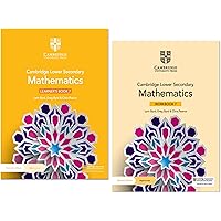 COMBO OF CAMBRIDGE LOWER SECONDARY MATHEMATICS LEARNER'S BOOK 7 ...