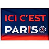 Paris Saint Germain - Bandera del PSG, colección oficial: Amazon.es ...
