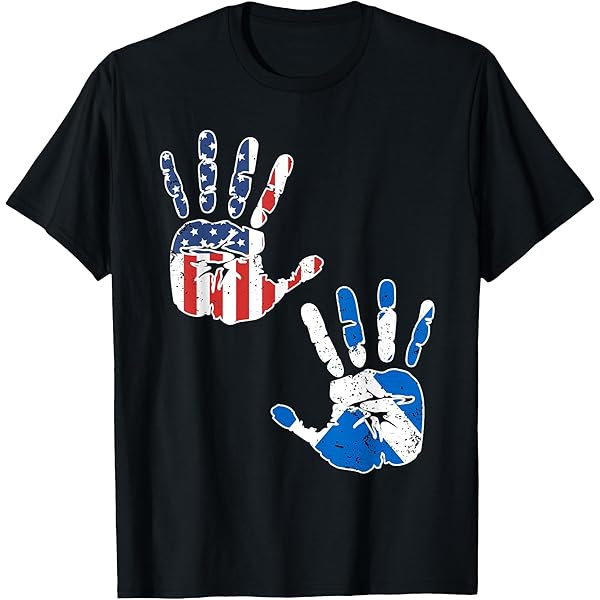 Handprint American Flag
