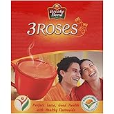 Brooke Bond 3 Roses Dust Tea, 500gram Carton, Black tea : Amazon.in ...