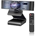 ROCWARE RC16 Webcam 4K, Webcam with Microphone[AI Tracking & Auto Framing] Ultra 4K HD USB 3.0 ...