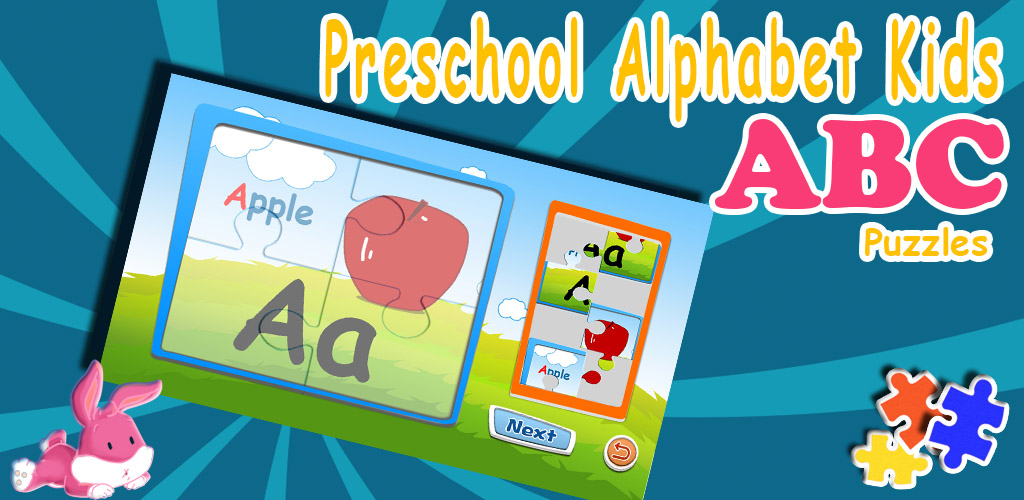 Preschool alphabet kids ABC puzzles and flashcards - free english ...