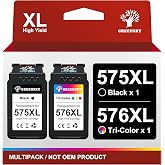 Canon PG-575 Black & CL-576 Colour Ink Cartridges: Amazon.co.uk ...