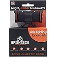 Brightside - Side Lights For Cyclists. Bright, Amber, Rechargeable and ...