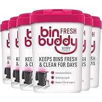 Bin Buddy Fresh Berry Blast, 450g, Bin Freshener Deodoriser Powder ...