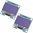 HiLetgo 2pcs 1.3" IIC I2C Serial 128x64 SSH1106 OLED LCD Display LCD Module for Arduino AVR PIC ...