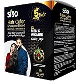 Buy Siso 5 Minute Magic Permanent Hair Color Shampoo, 200g - Natural ...