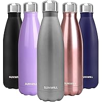 Love-KANKEI Water Bottle Vacuum Insulated Bottle 500ml/24hrs Cold ...