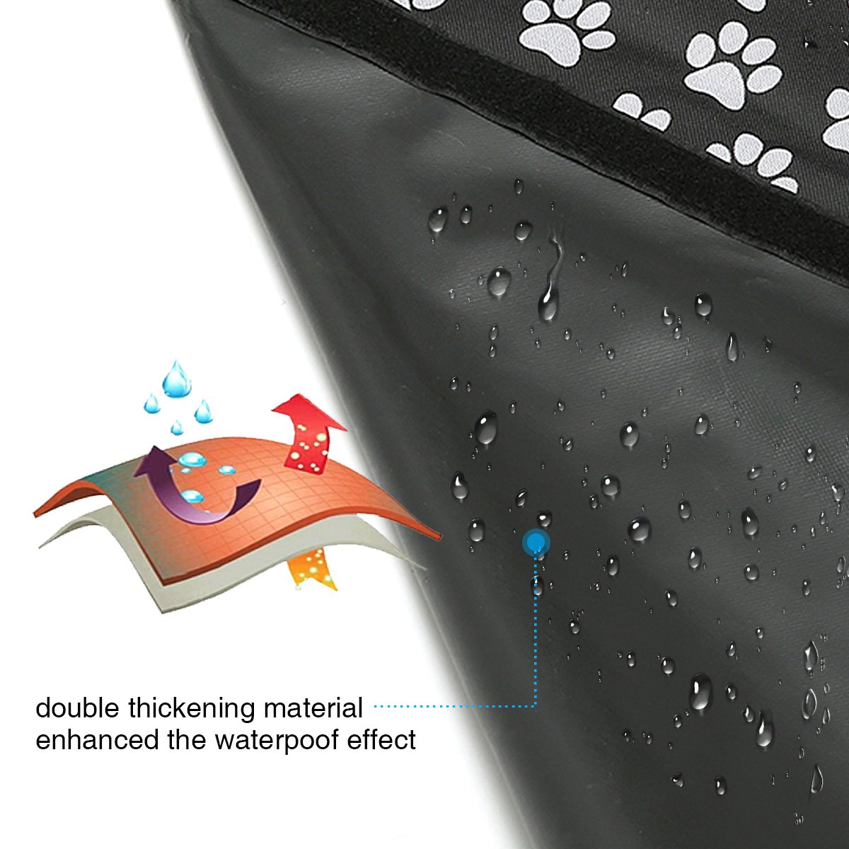 MATCC Car Boot Cover for Dogs Car Boot Liner Protector Waterproof Boot ...