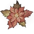 Sizzix Bigz Die 658261, Tattered Poinsettia by Tim Holtz, Multi Colour ...