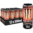 Monster Energy Rehab Peach - koffeinhaltiger Energy-Eistee mit Pfirsich ...
