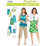 Simplicity BB 20W-28W Sewing Pattern 2372 Misses and PlusSportswear ...