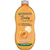 Garnier Summer Body Gradual Tan Moisturiser Light, For A Radiant Sun ...